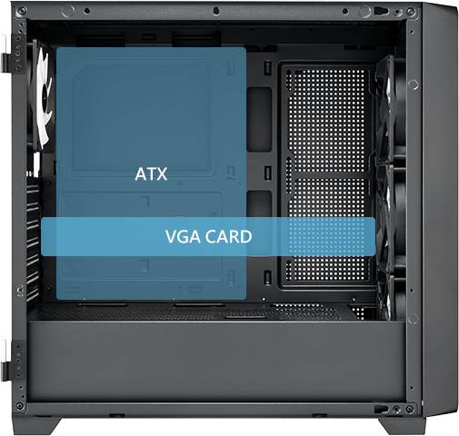 CMT318 | Oyun Bilgisayarı Kasaları | FSP