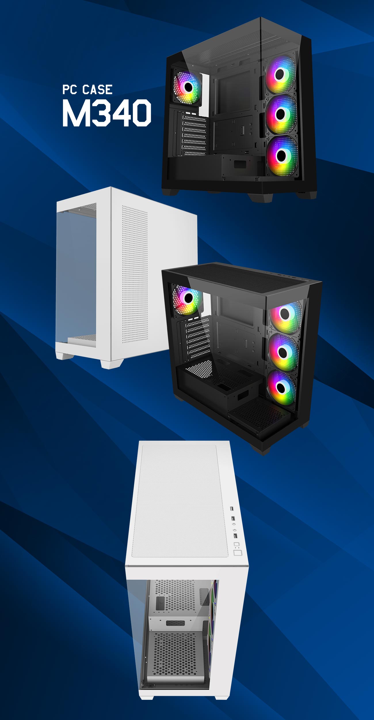 M340 | Case PC Gaming | FSP