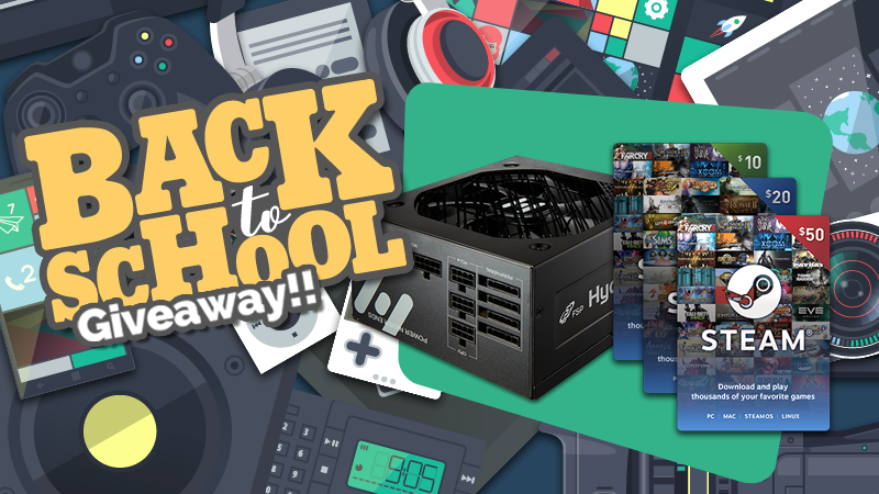 Back to school Steam Code Preis giveaway | Press Room | FSP