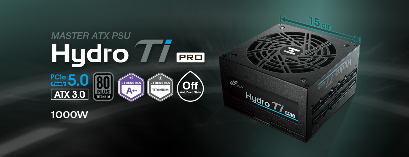 FSP ra mắt loạt bộ nguồn HYDRO Ti PRO cho PC hiệu suất cao | Tin Tức | FSP