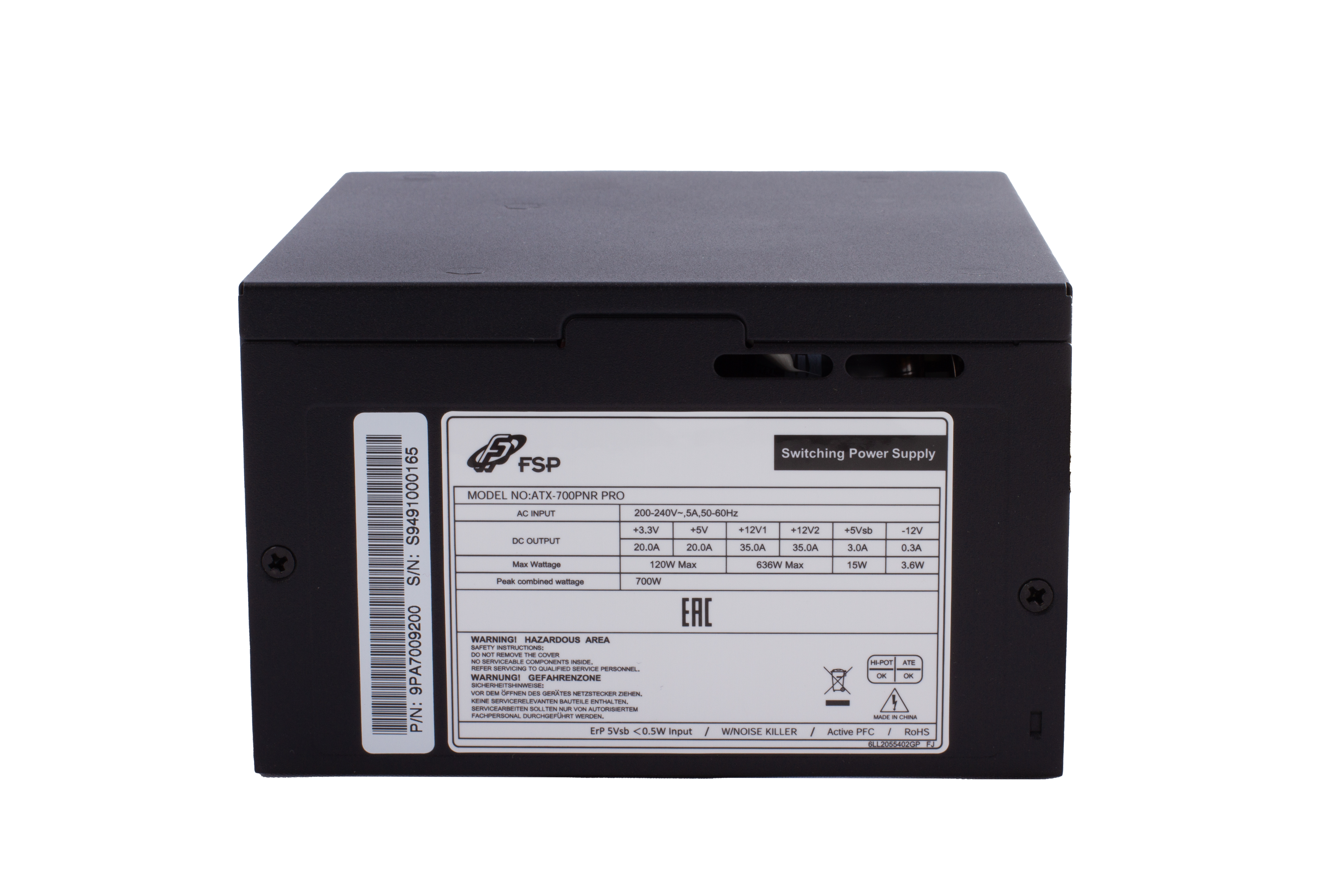 PNR PRO | Power Supply | FSP